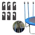 Trampoline Enclosure Pole Toppers Cap Trampoline Top Hat For Flat Steel ...