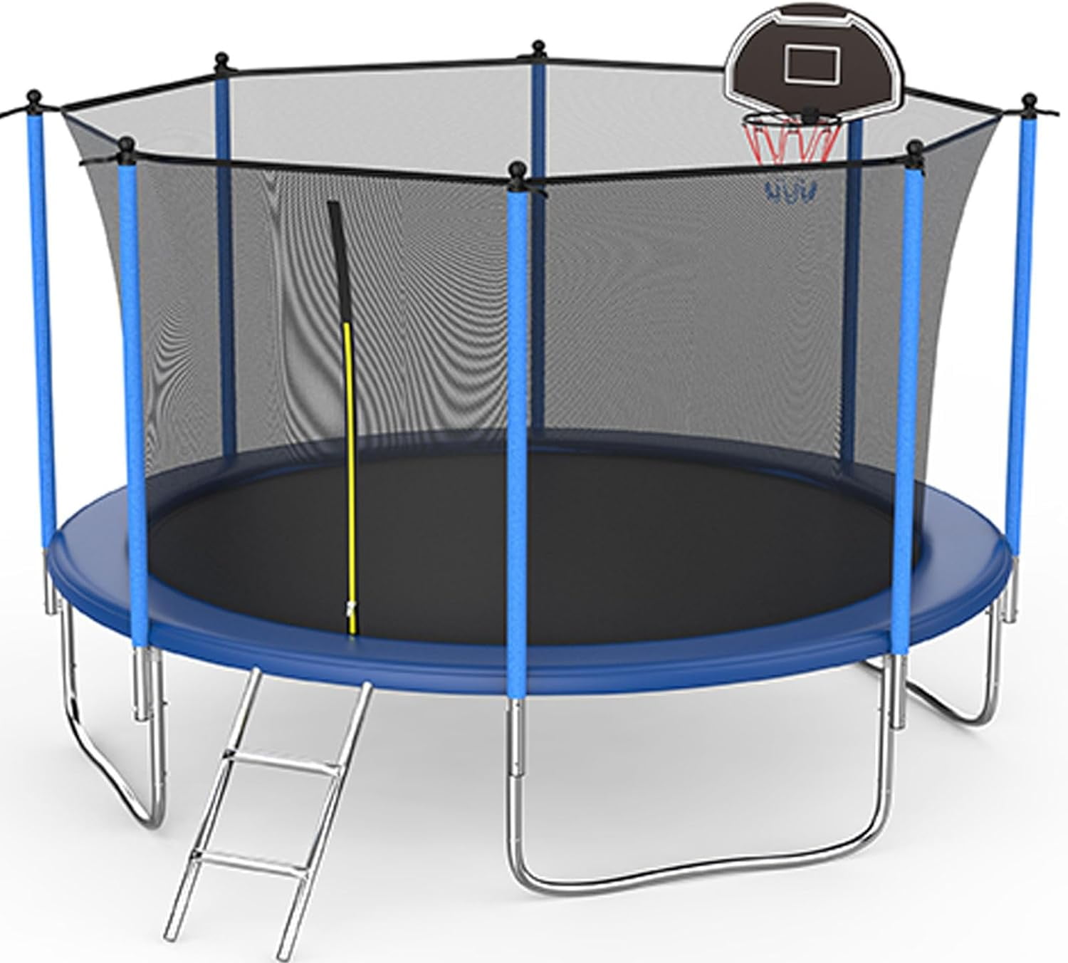 Trampoline with Hoop for Kids - Seizeen 12FT Heavy-Duty Trampoline W ...