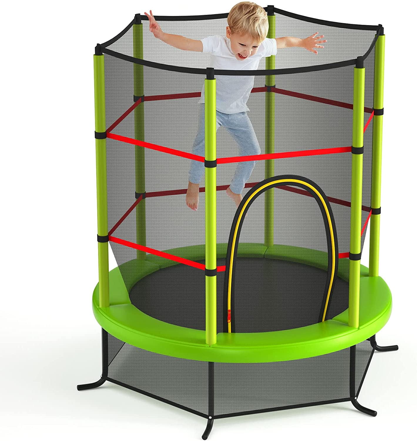 Trampoline for Kids, Approved Toddler Trampoline with All-Round Safety ...