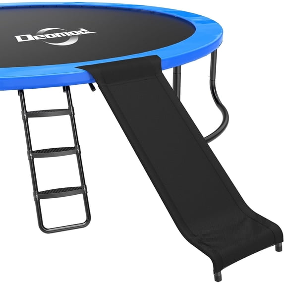 Trampoline Ladder Slide Kit, Trampoline 3 Steps Ladder & Buffer Slide ...