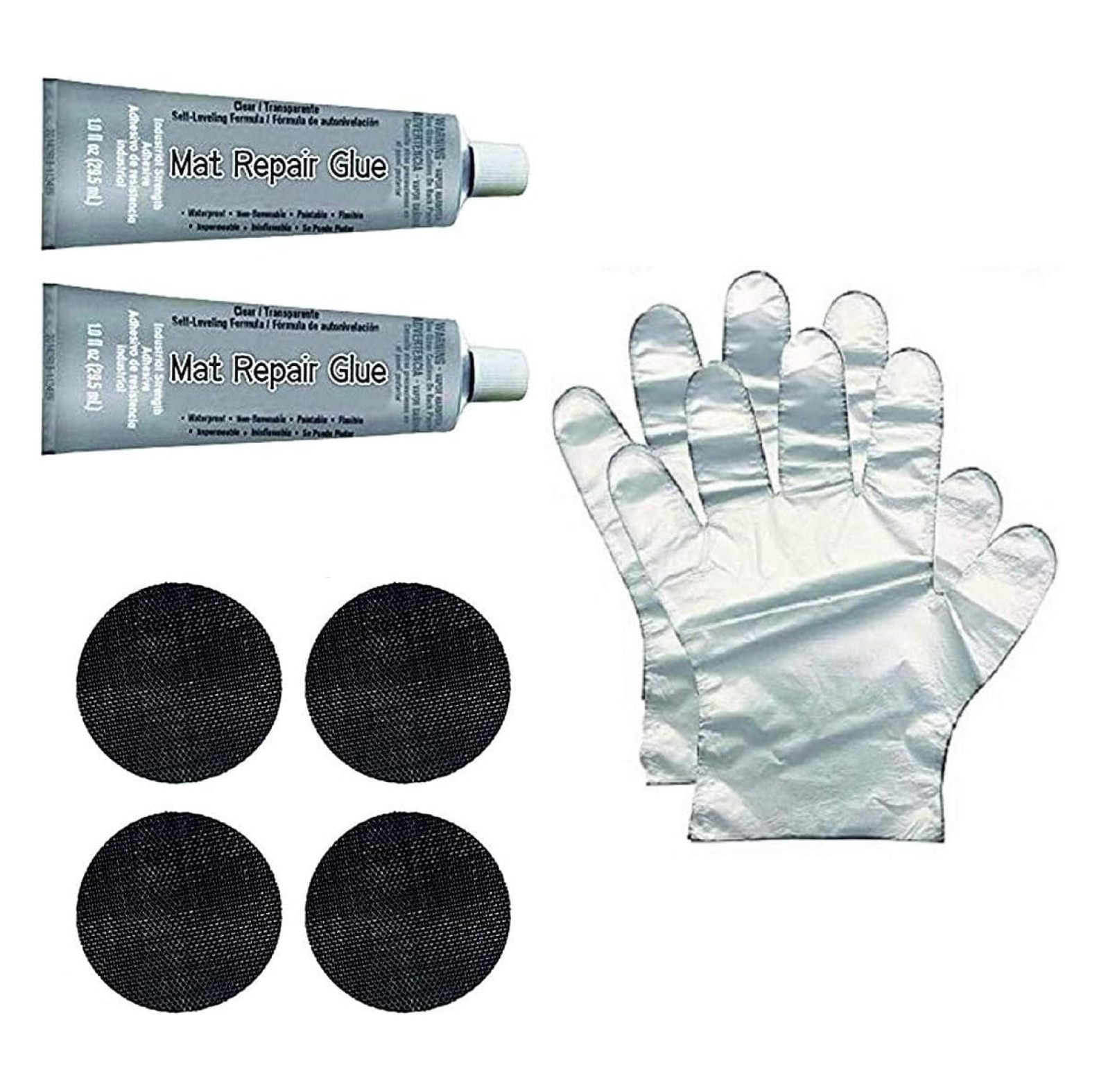 Trampoline Mat Repair Kit - Repair Holes Tears - Two 4 Inch Round ...