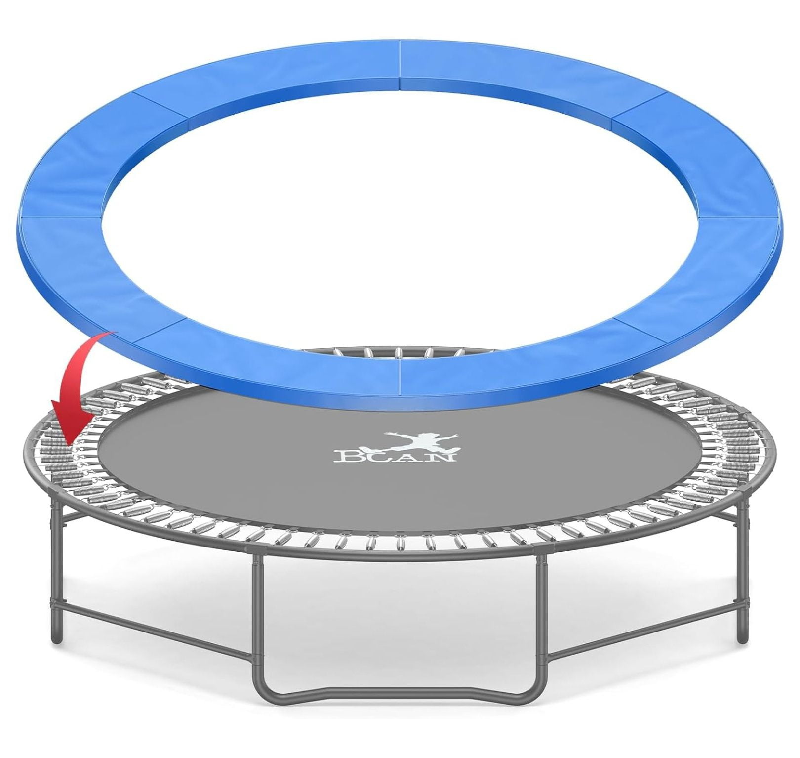 Trampoline Pad, 12ft 14ft 15ft 16ft Trampoline Replacement Safety Pad ...