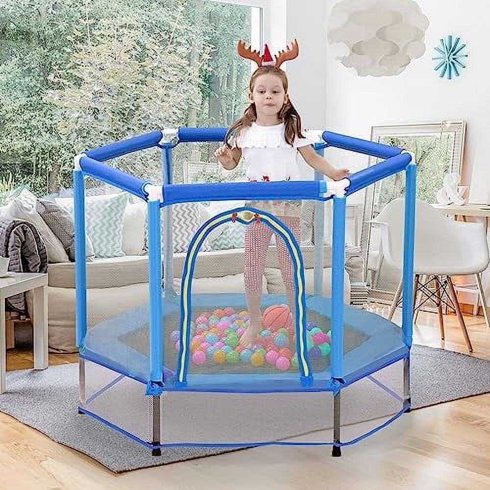 Trampoline, Portable Foldable Trampoline in-Home Mini Rebounder with ...