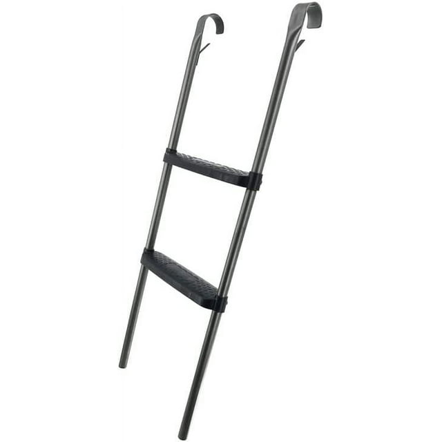Trampoline Pro 2-Step Universal Trampoline Stairs with Safety Latch and ...