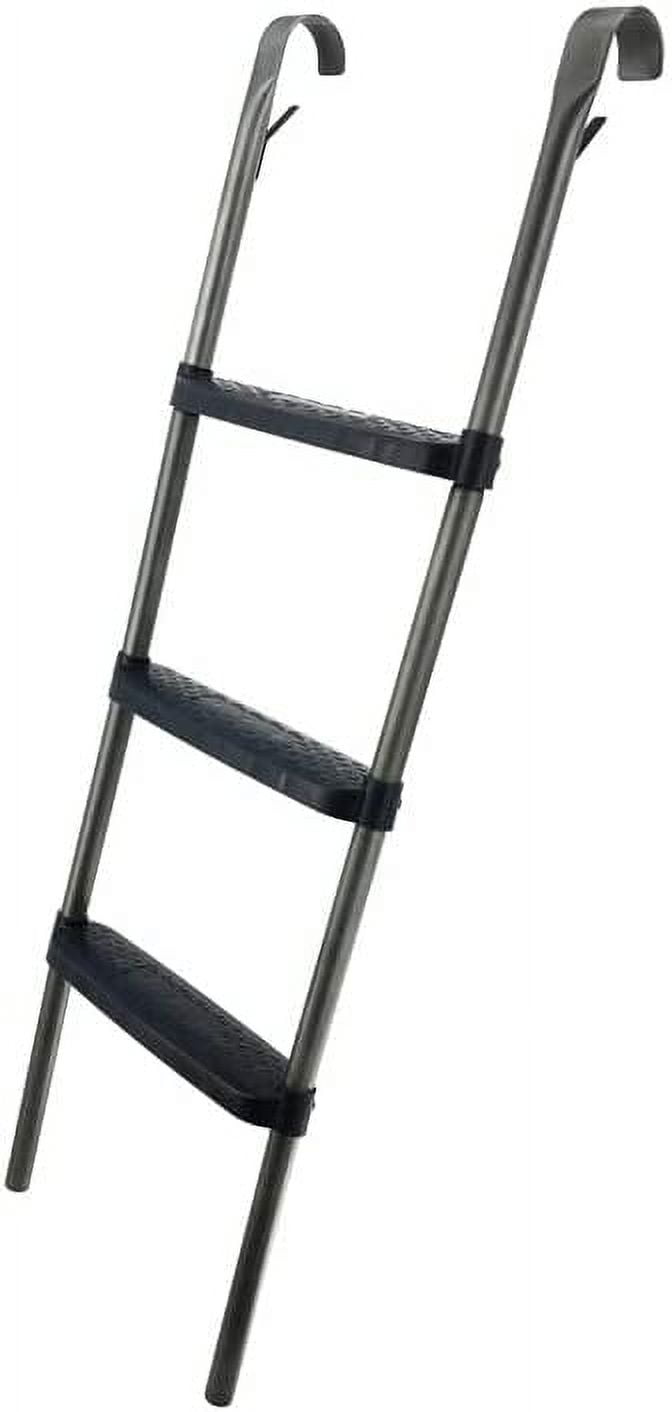 Trampoline Pro Universal 3-Step Ladder with Safety Latch, Powder-Coated ...