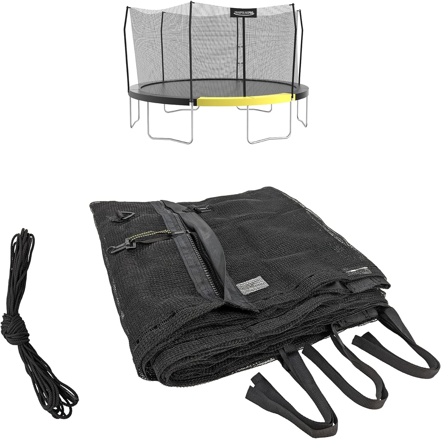 Trampoline Pro Replacement Trampoline 14ft Safety Enclosure (Net Only ...
