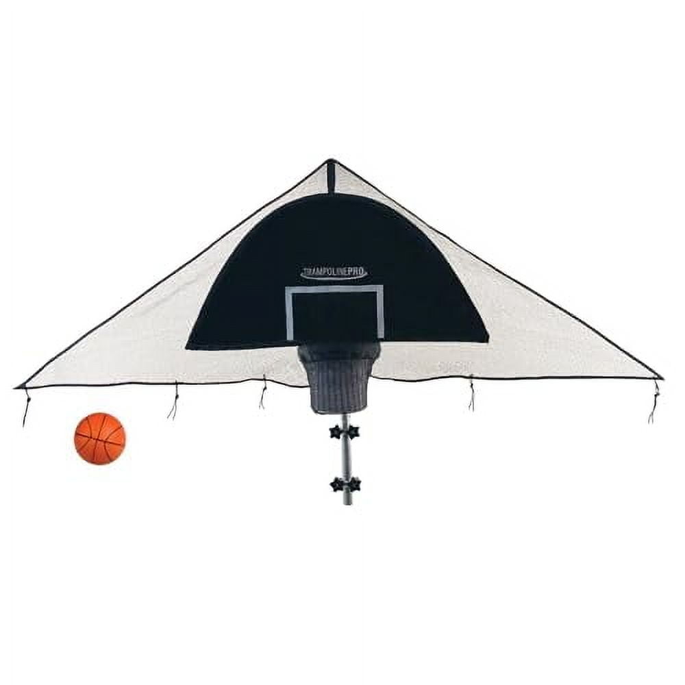 Trampoline Pro Trampoline Basketball Hoop Attachment Jump Slammer - New ...