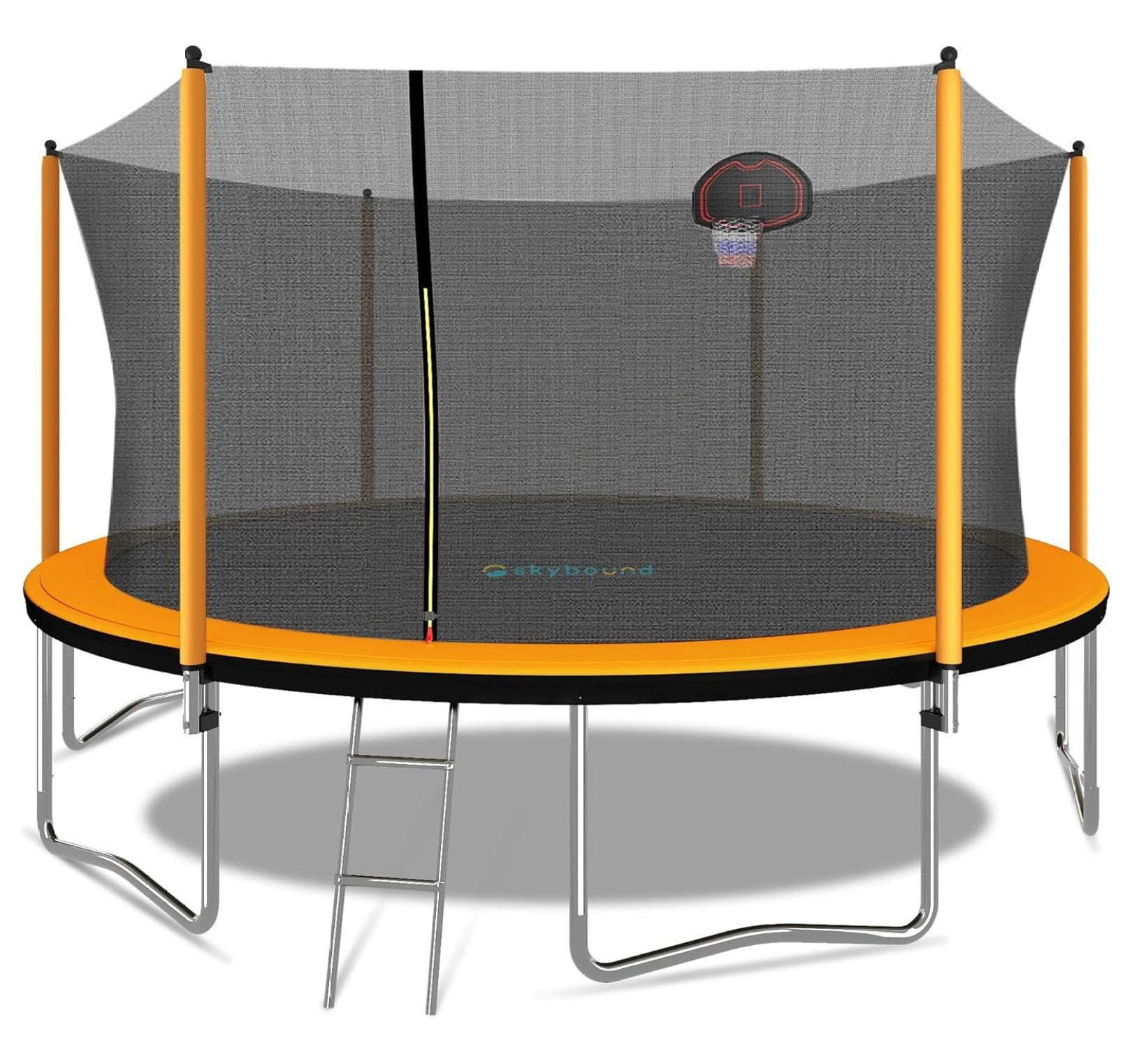 Trampoline with Safety Enclosure Net - 10ft 12ft 14ft 15ft 16ft Large ...