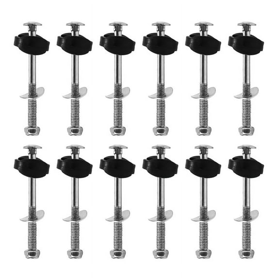 Trampoline Screws Kits, 12Pcs Galvanized Steel Trampoline Screws Fixing ...