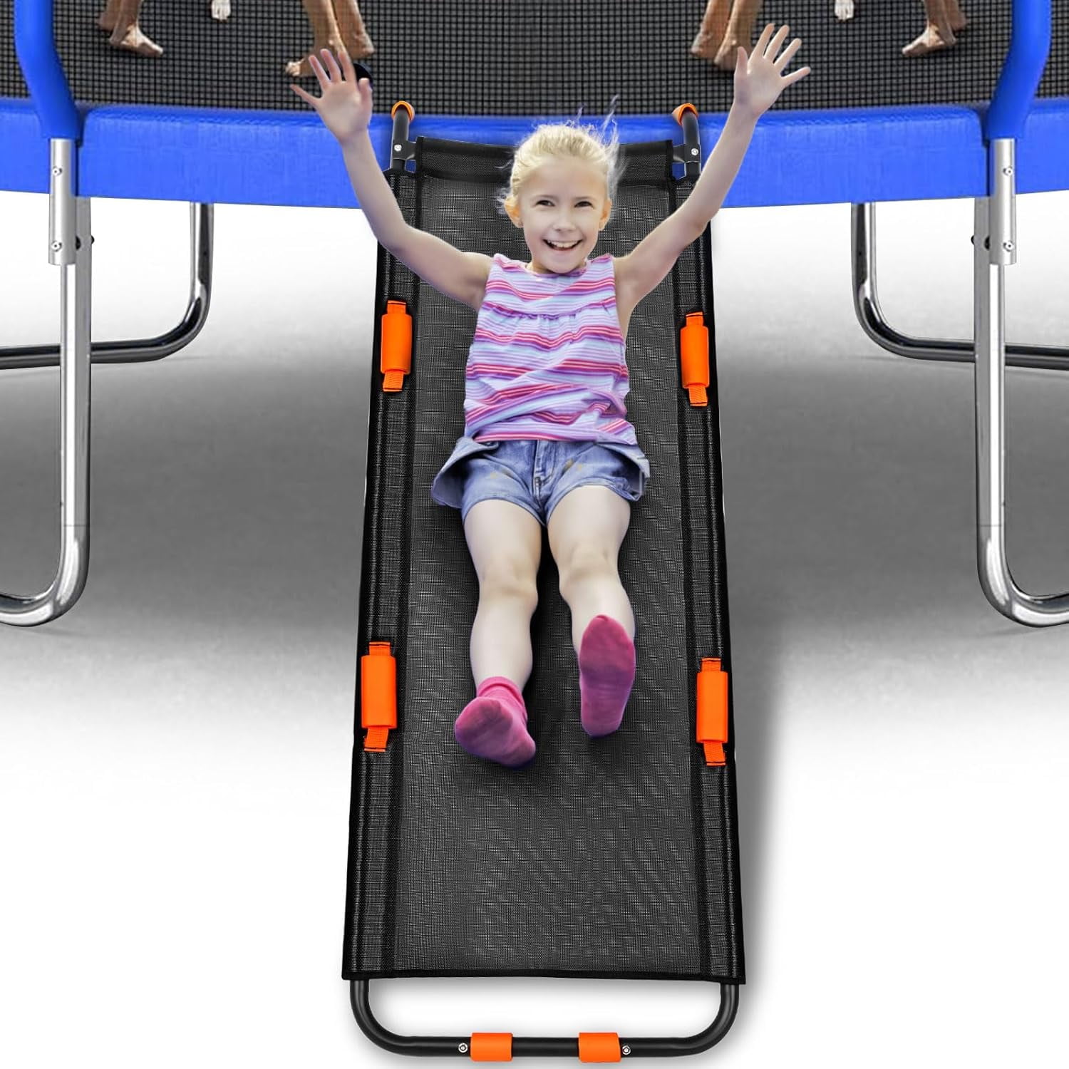 Trampoline Slide with Handles, Trampoline Slide Ladder Size 20"*60 ...