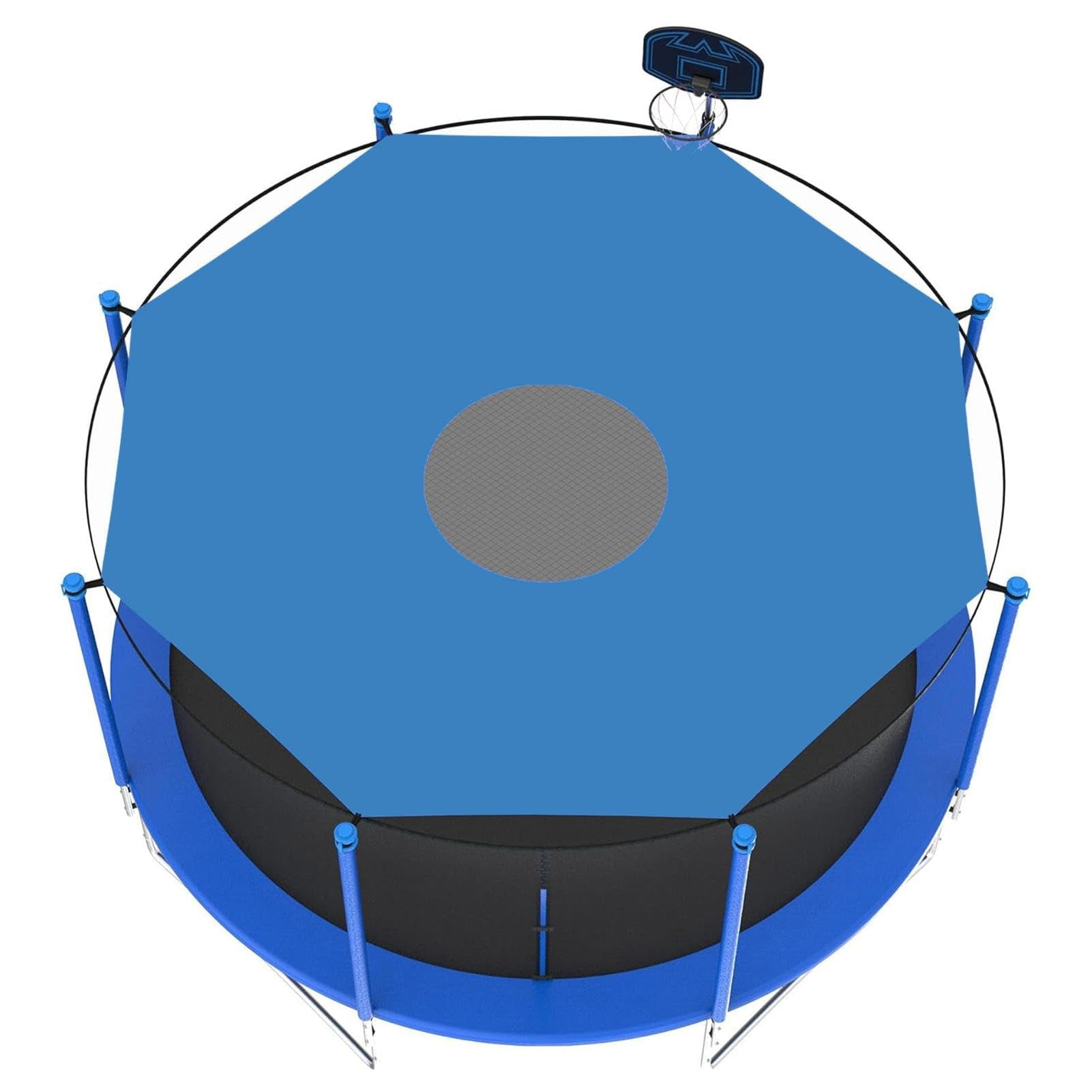 Trampoline Sun Covers,6/14ft Waterproof Trampoline Shade Covers,Sun ...