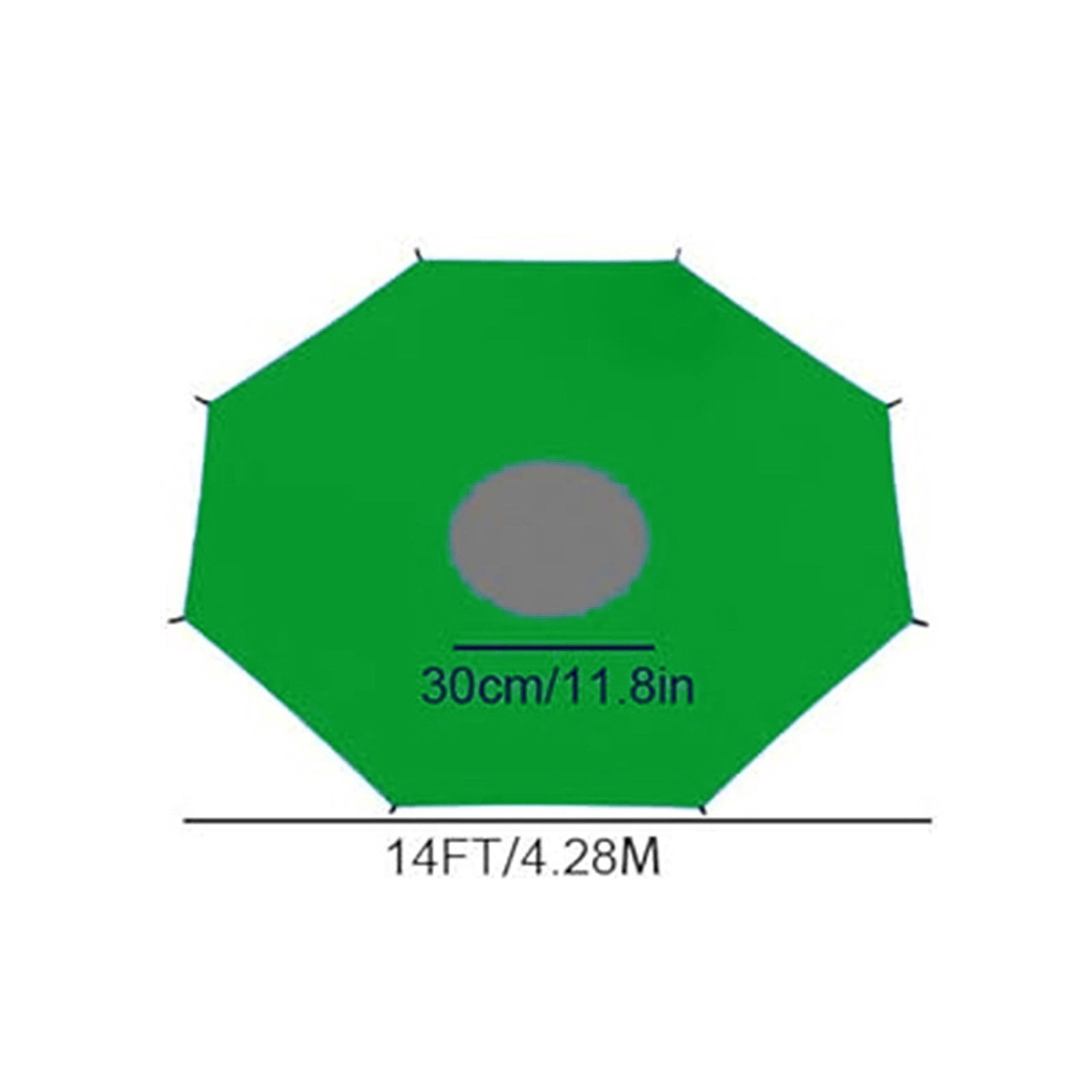 Trampoline Sun Shade Cover, Czzoypi UV-Resistant Weatherproof ...