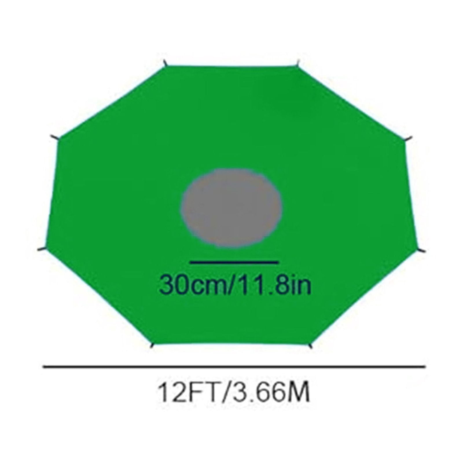 Trampoline Sun Shade Cover - Sun Protection 6ft-14ft Weatherproof ...