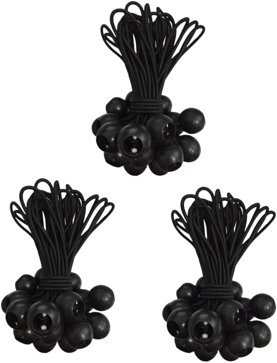 Trampoline Tent with Black Out Design, 36 Pcs. Elastic Rope, Reusable ...