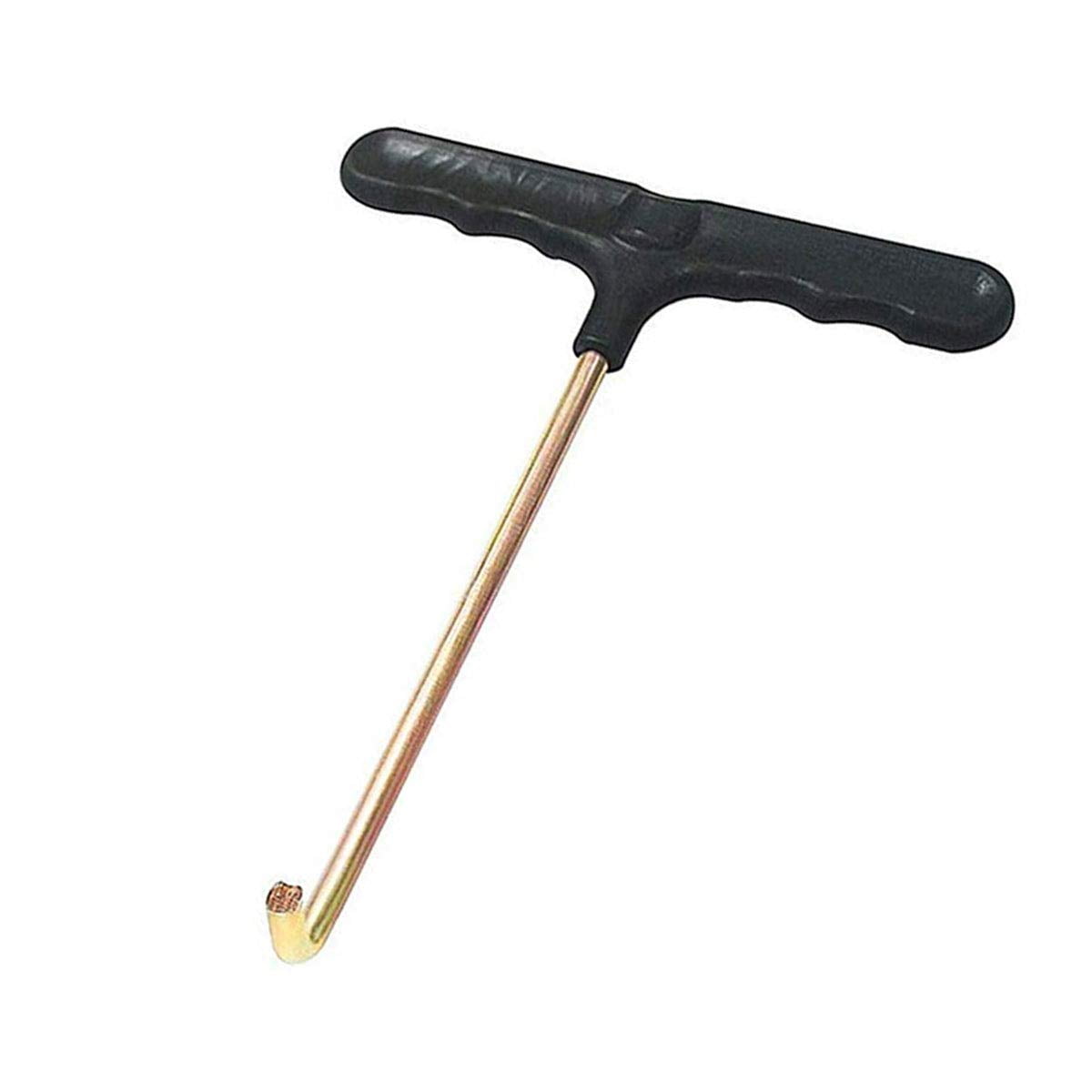 Trampoline Tools Spring Pull T-Hook Metal Tent Peg Puller, Hand Tool ...
