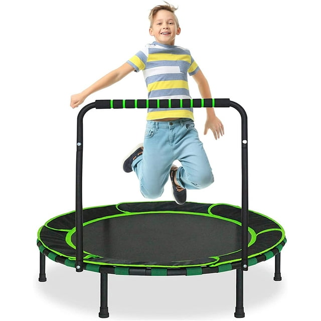 Trampoline for Kids, 36'' Foldable Trampoline for Exercise Fitness ...