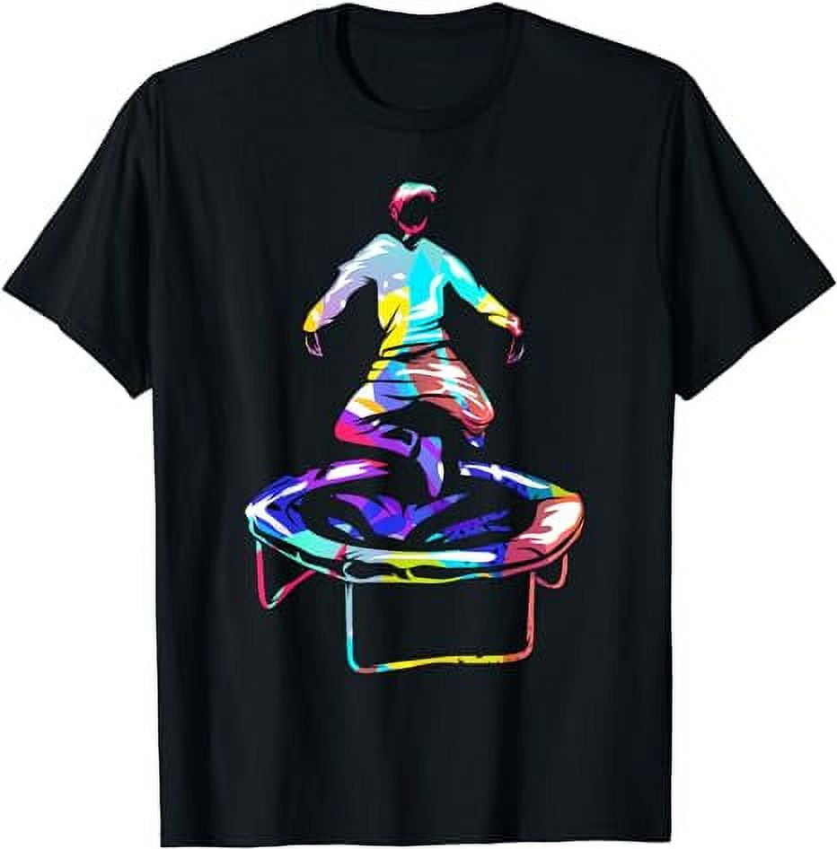 Trampoline jumping Trampoline gymnastics T-Shirt - Walmart.com