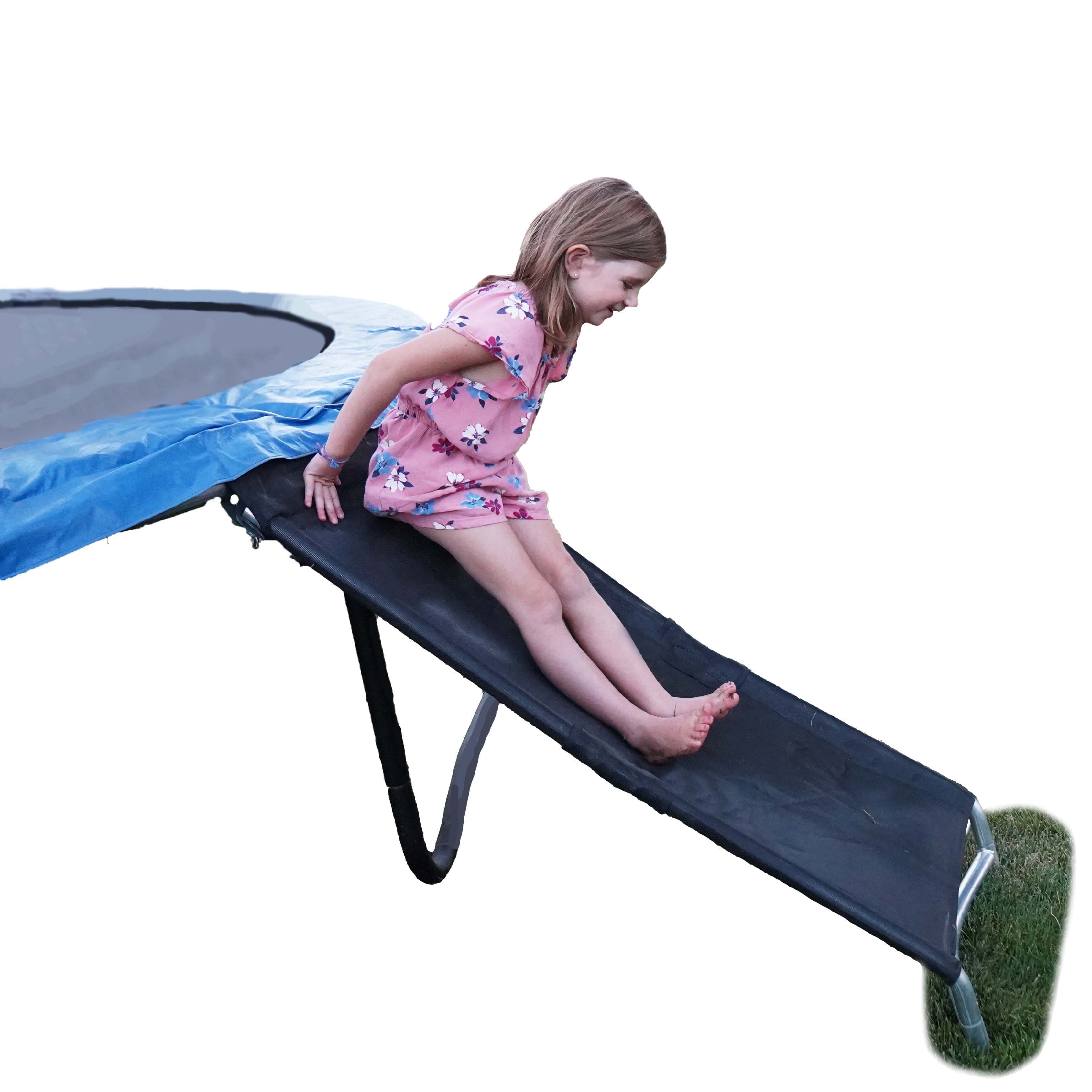 TrampolinePro Jump Slider, Innovative Full Size Trampoline Ladder Ramp ...