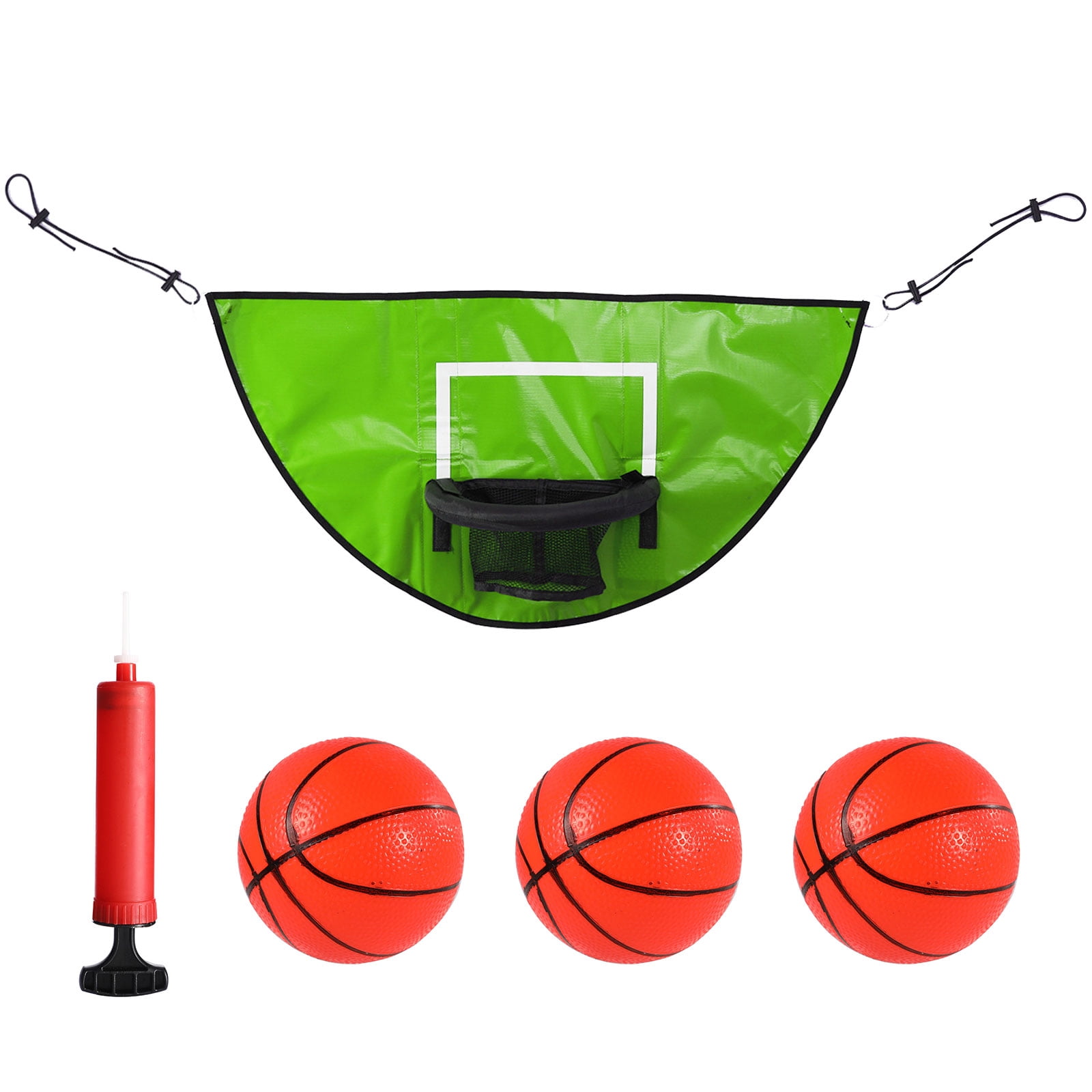Trampolines Basketballs Hoop Set Practical Breakaways Rims Balls Pumps ...