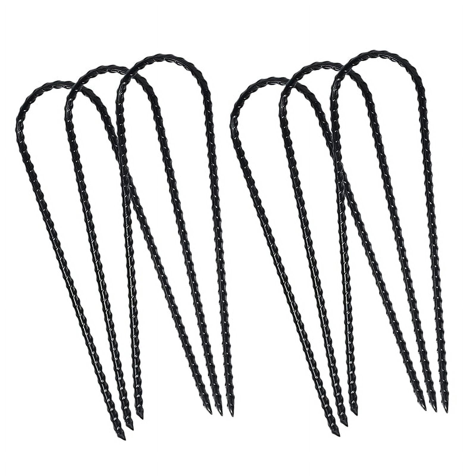 Trampolines Wind Stakes Heavy Duty U Shape Trampoline Stakes Ground ...