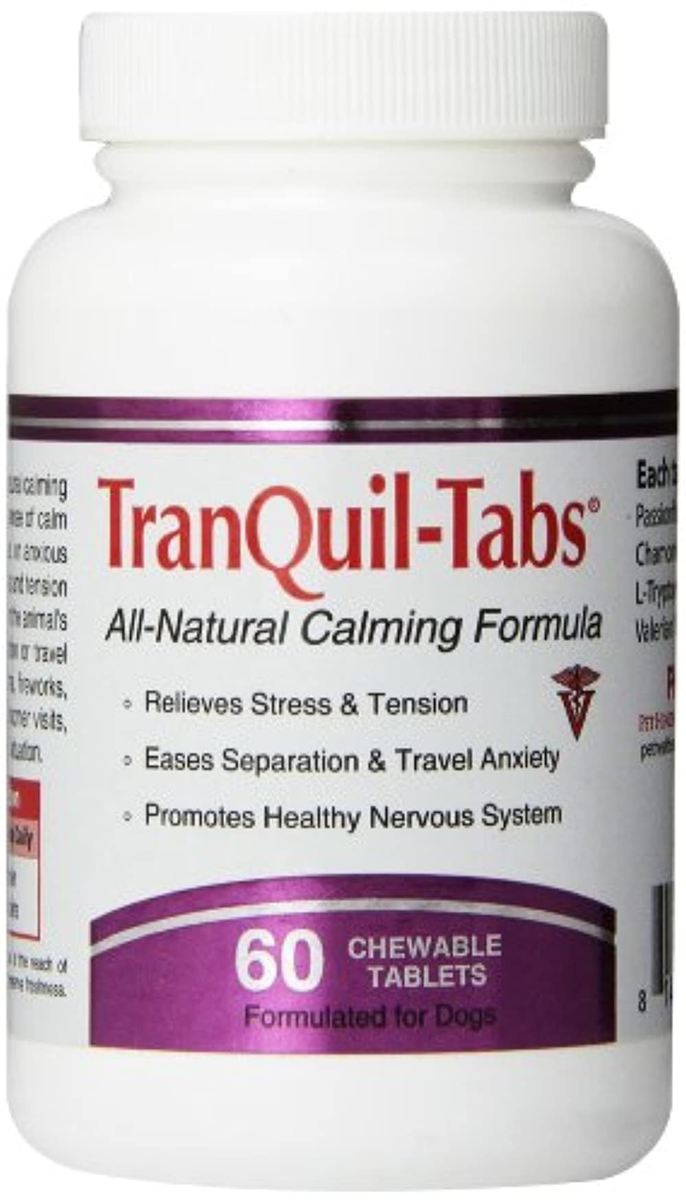 TranQuil-Tabs for Dogs - Contains Chamomile, L-Tryptophan, and ...