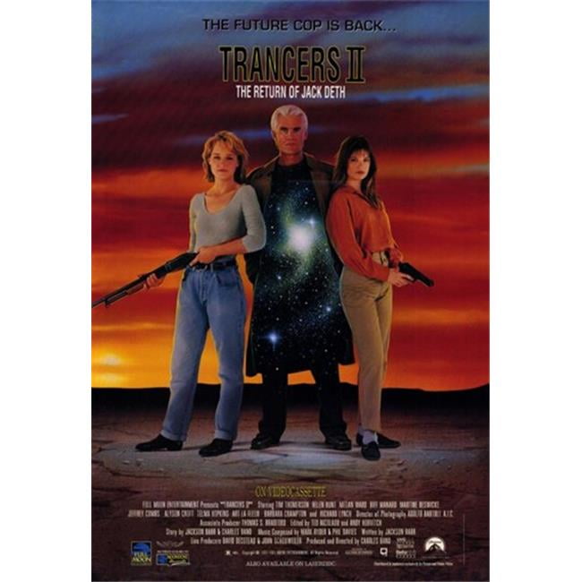 Trancers 2 the Return of Jack Deth Movie Poster - 11 x 17 in. - Walmart.com