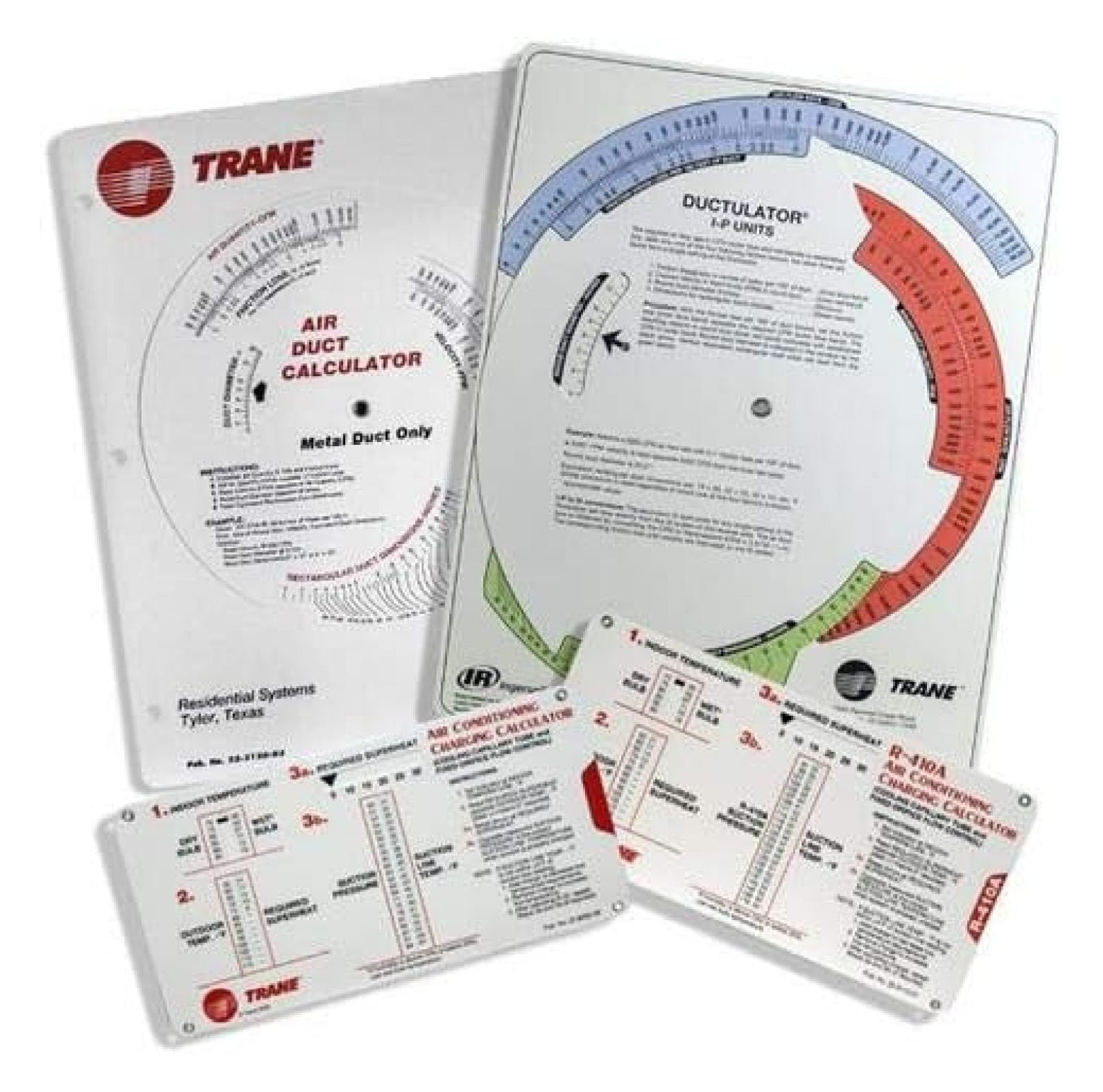 Trane Ductulator and Charging Calculator Kit - Trane Ductulator with ...