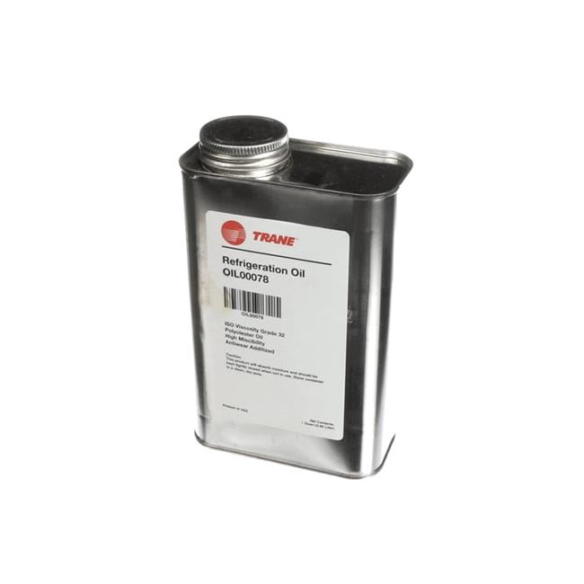 Trane OIL00078 Refrigeration Lubricant Poe Rl32H Oil - Walmart.com