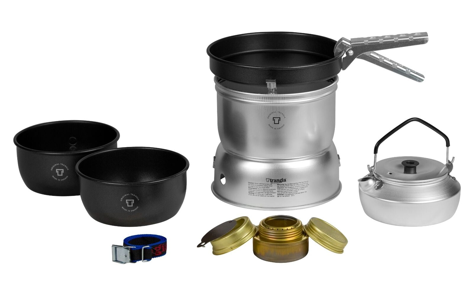 Trangia Storm Cooker 27-6 UL Alcohol Stove Cook Set w/Non-Stick Pots ...