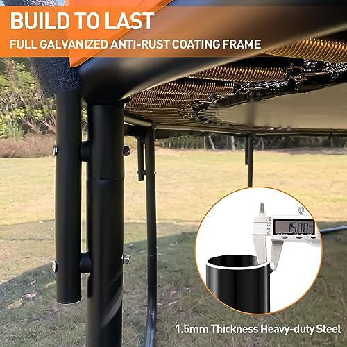 Tranpoline 1500LBS 8 10 12 14 15 16 FT Tranpoline for Kids and Adults ...