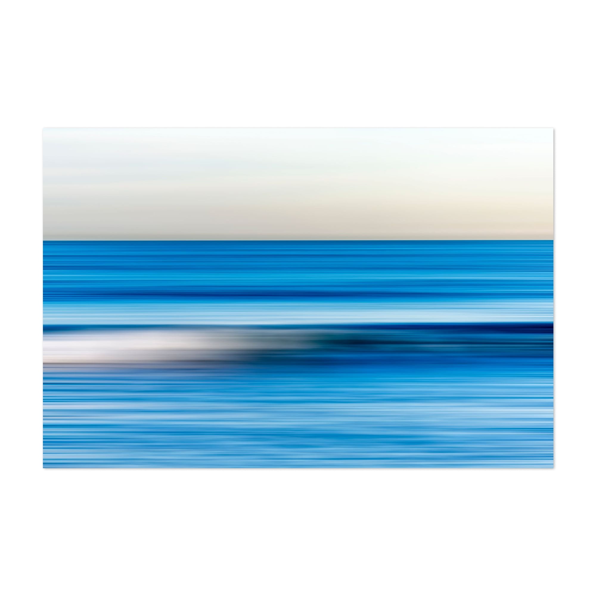 Tranquil Lines - Photography Ocean Abstract Minimalist Waves Coastal ...