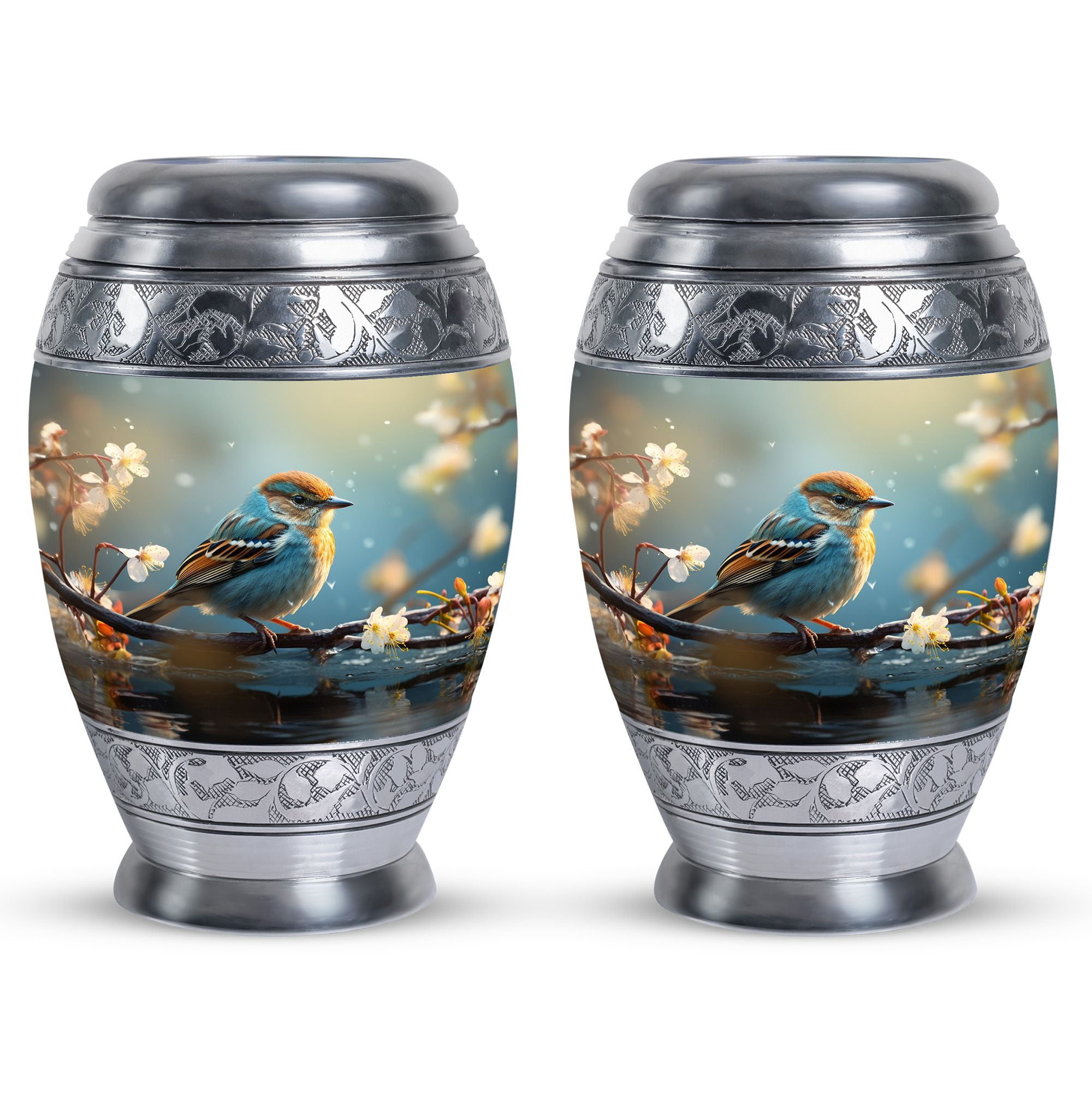 Tranquil Nature Serenade Tranquil Nature Serenade Bird - Funeral Ashes ...
