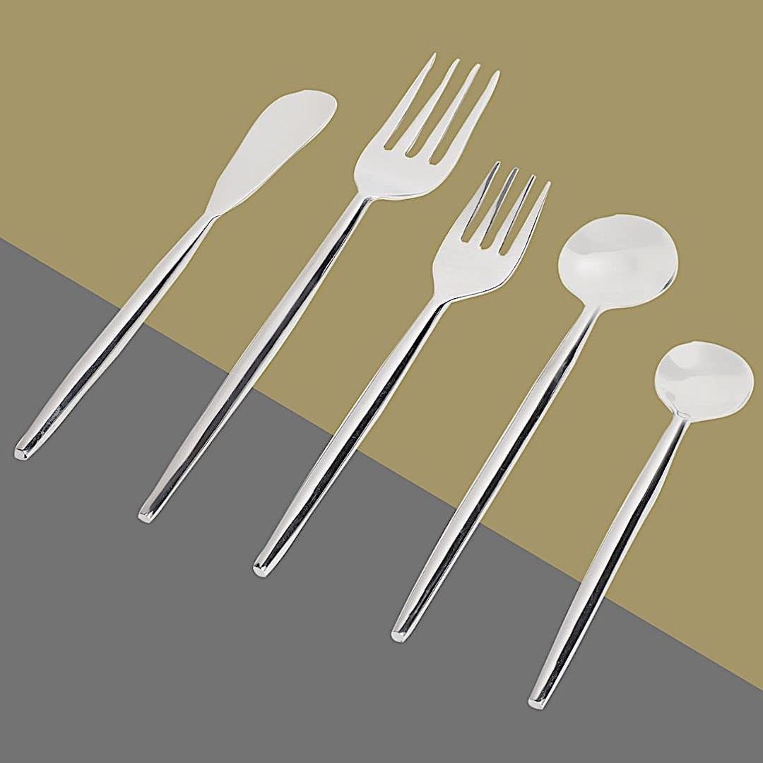 Tranquil Square Alvin Design Cutlery Set for Dining Table Spoon Fork ...