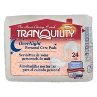 Tranquility 2382 Overnight Personal Care Pad - 96 pack Adult ...