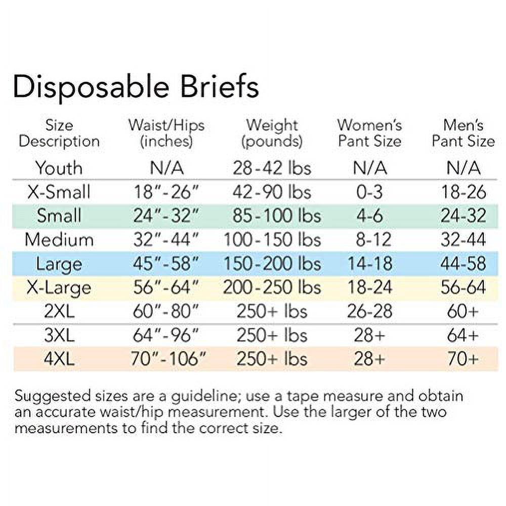 Tranquility Premium ATN Disposable Briefs with Tabs, Overnight ...