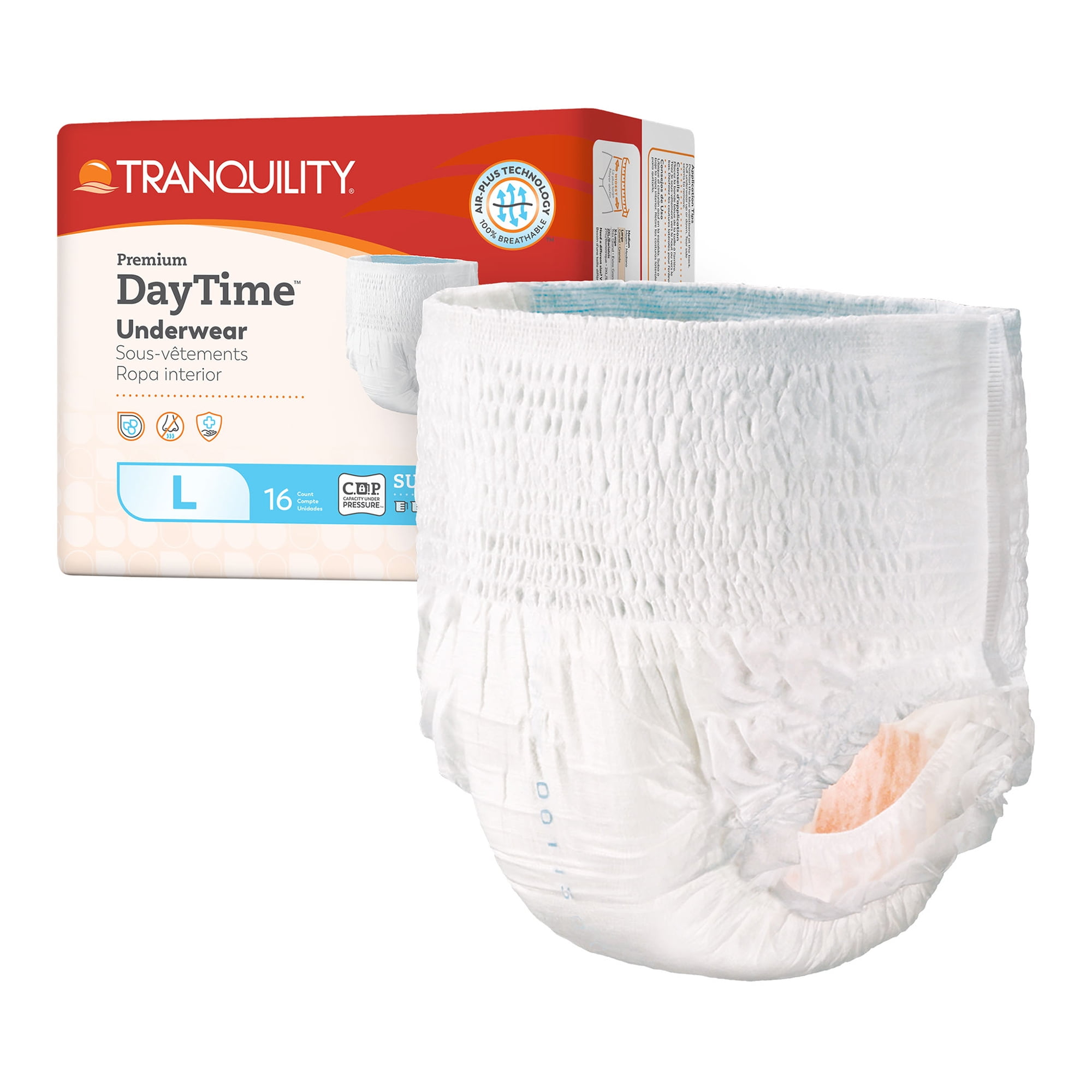Tranquility Premium DayTime Disposable Underwear Pull On with Tear Away ...