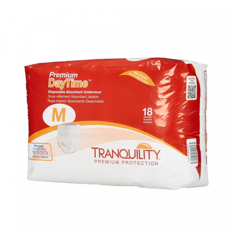 Tranquility Premium DayTime Disposable Underwear Pull On with Tear Away ...