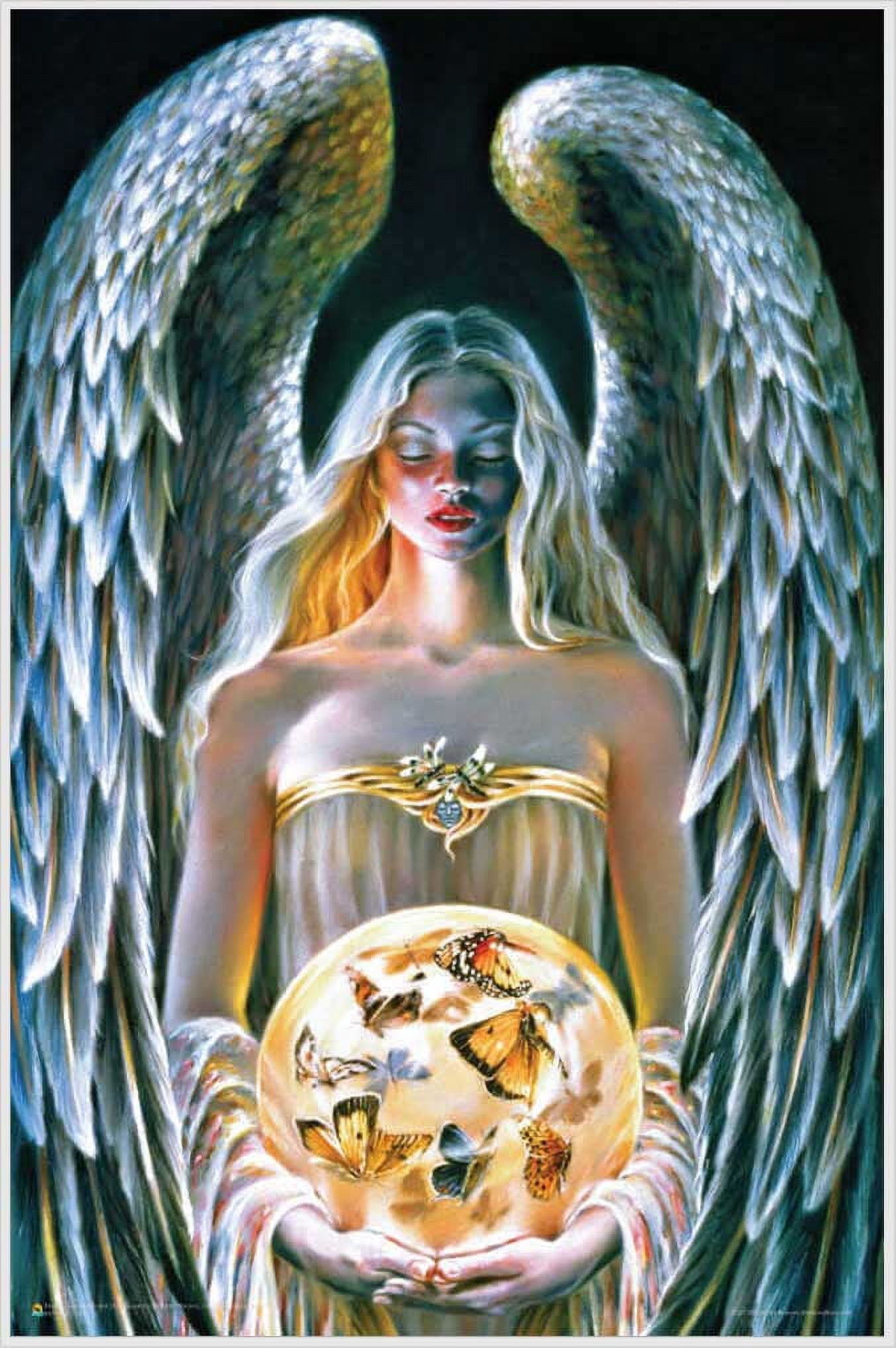 Tranquility by Sheila Wolk Mini Poster - 11.5" x 17.5" Laminated ...