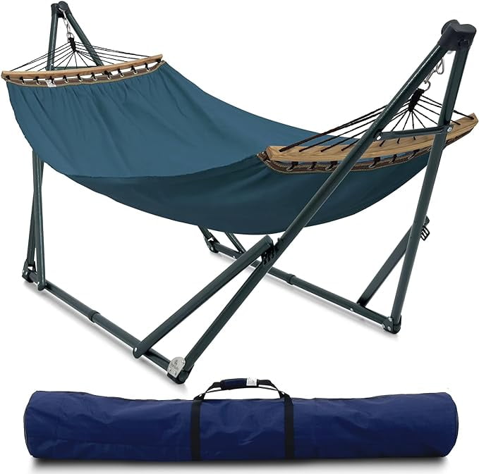 Tranquillo Ultimate Relaxation Portable Hammock Stand, Foldable Hammock ...