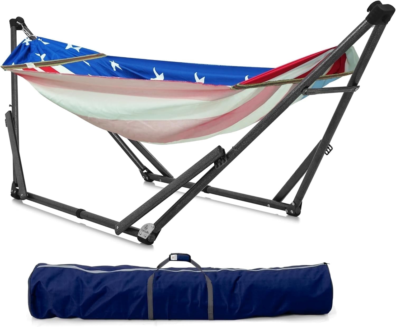 Tranquillo Uniki Adjustable Hammock with Stand for Indoor and Outdoor ...