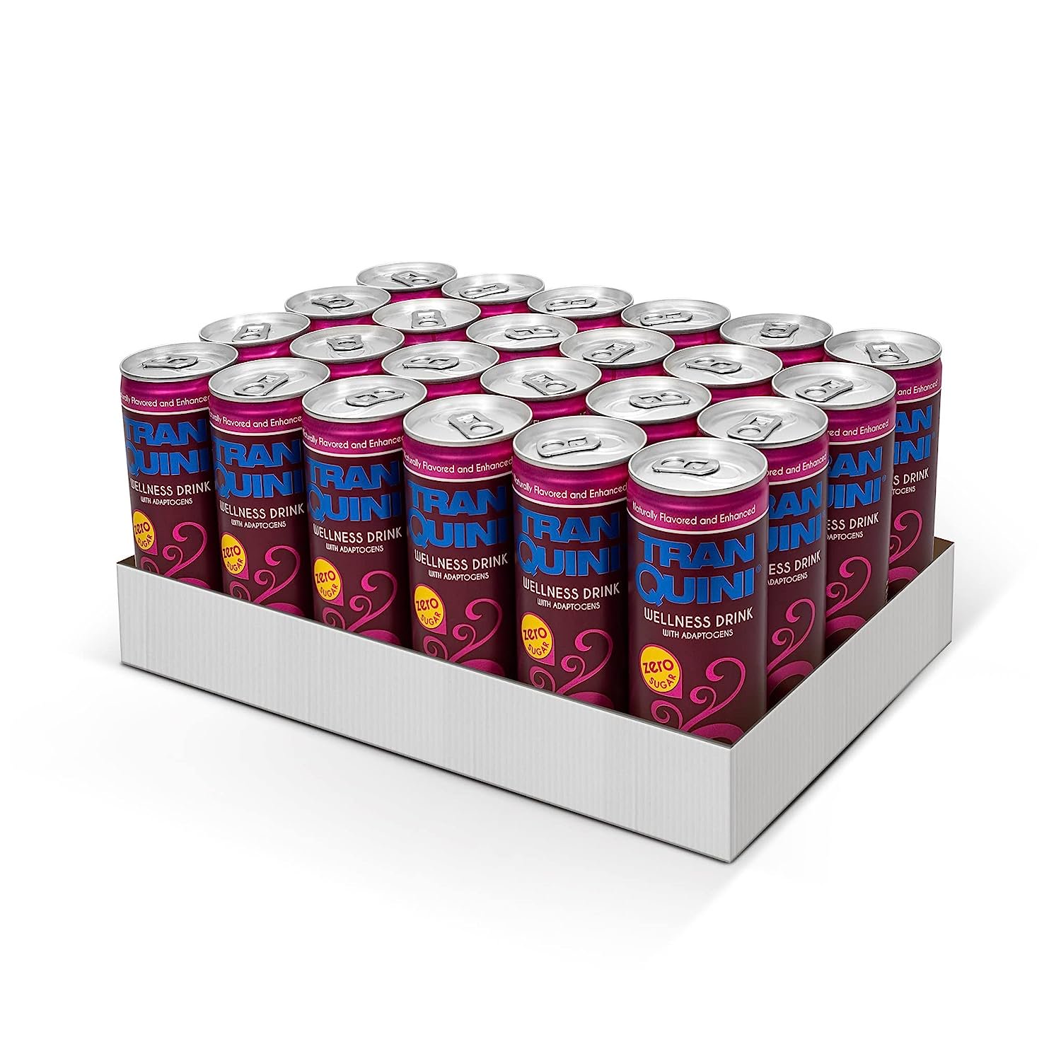 Tranquini Calming Drink With Herbal Adaptogens + L-Theanine | Sparkling ...