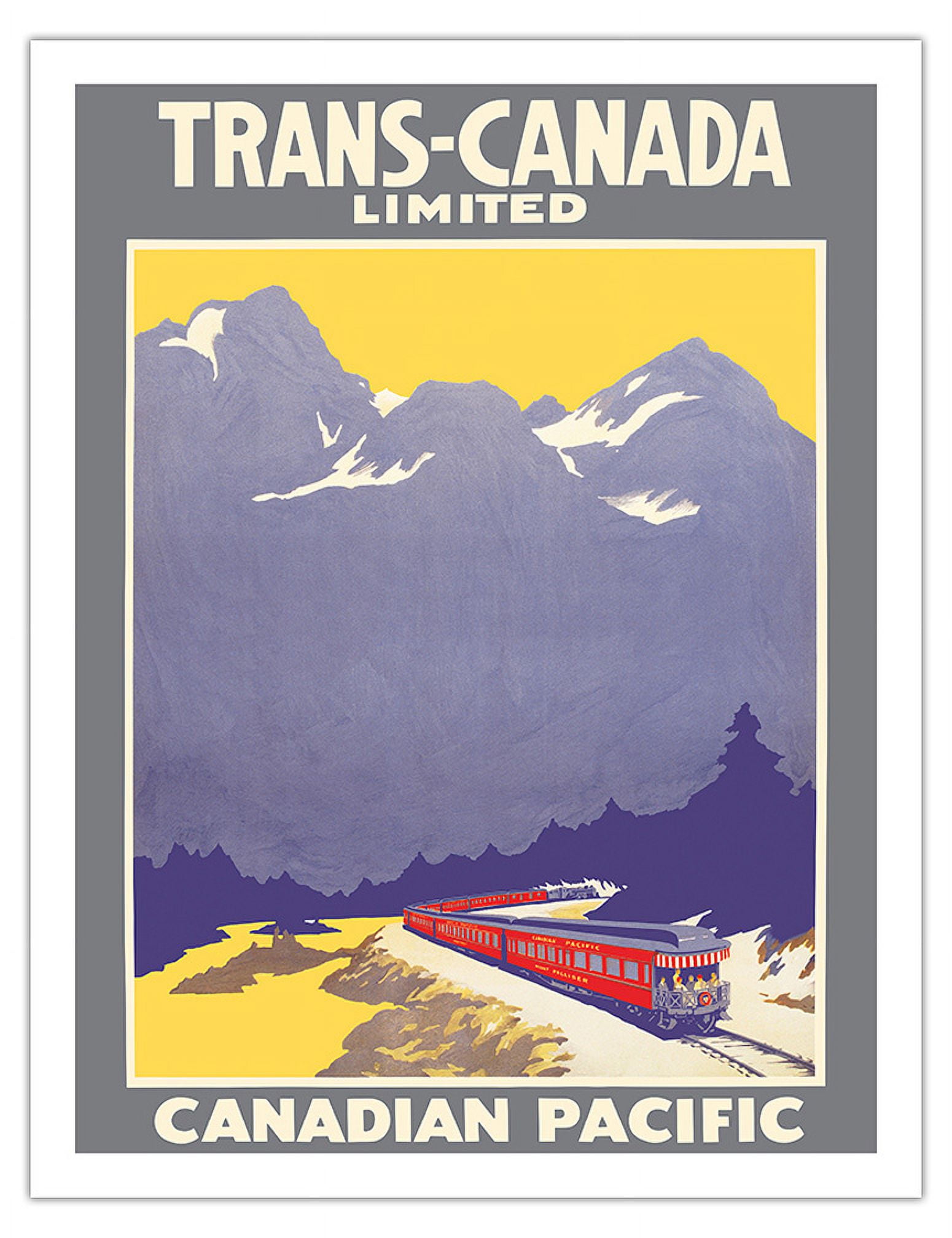 Trans-Canada Limited - Canadian Pacific Railway - Vintage Railroad ...