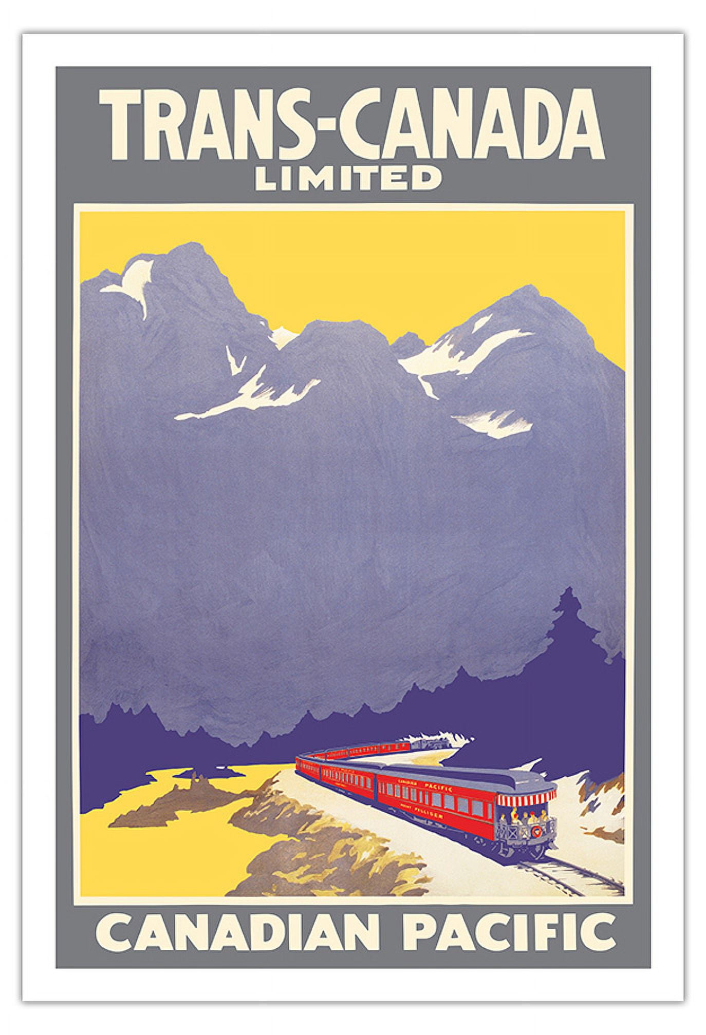 Trans-Canada Limited - Canadian Pacific Railway - Vintage Railroad ...