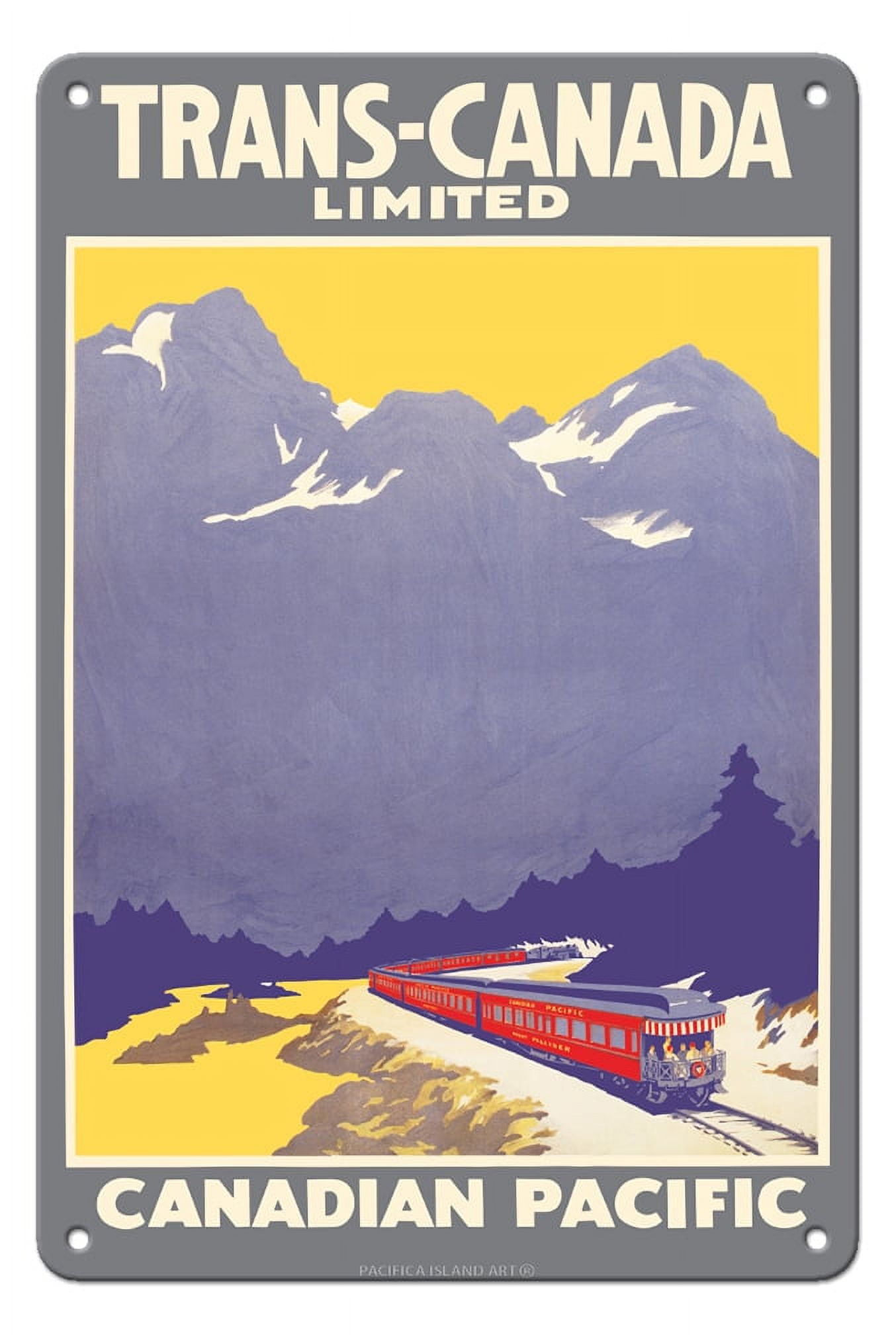 Trans-Canada Limited - Canadian Pacific Railway - Vintage Railroad ...