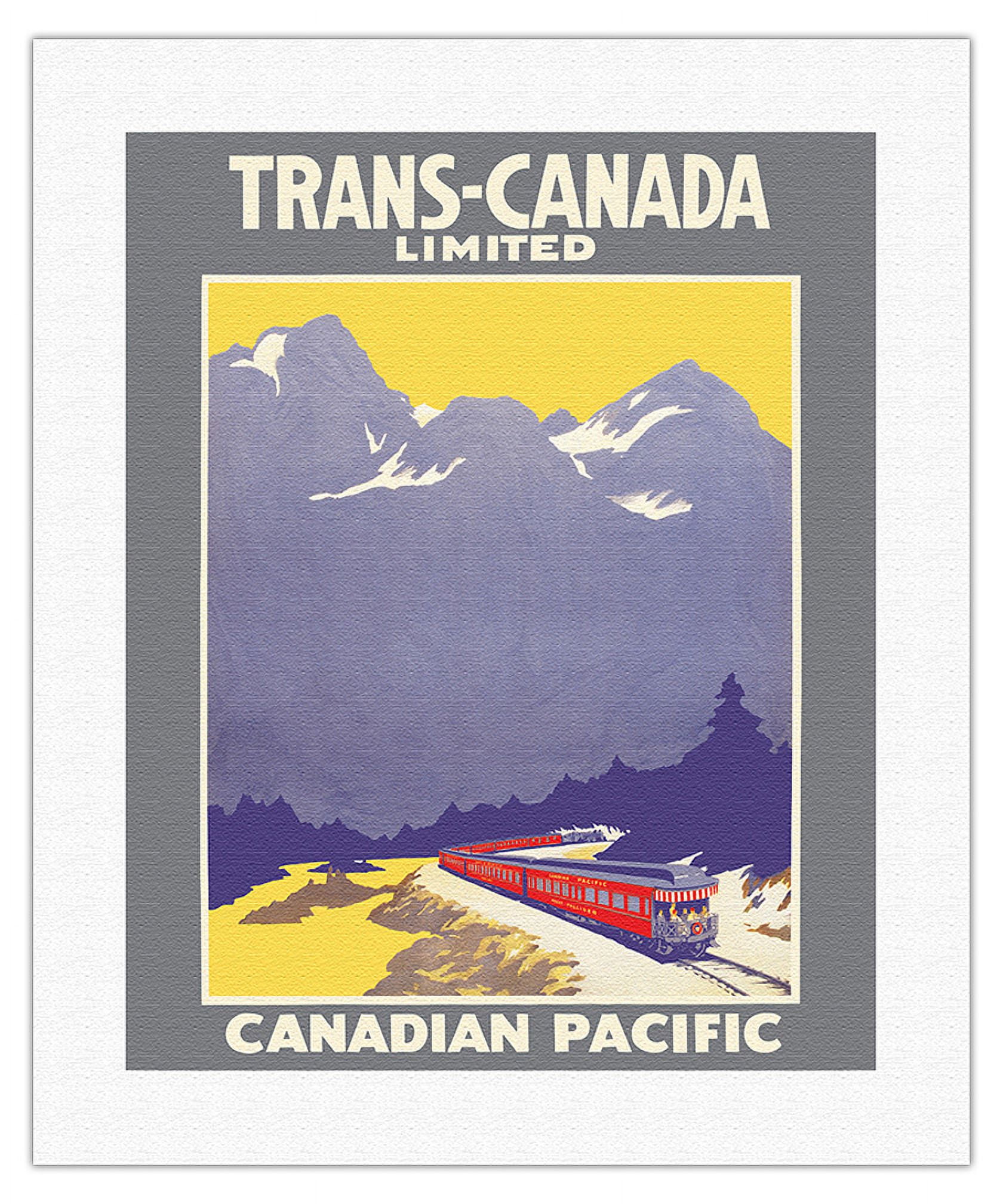 Trans-Canada Limited - Canadian Pacific Railway - Vintage Railroad ...