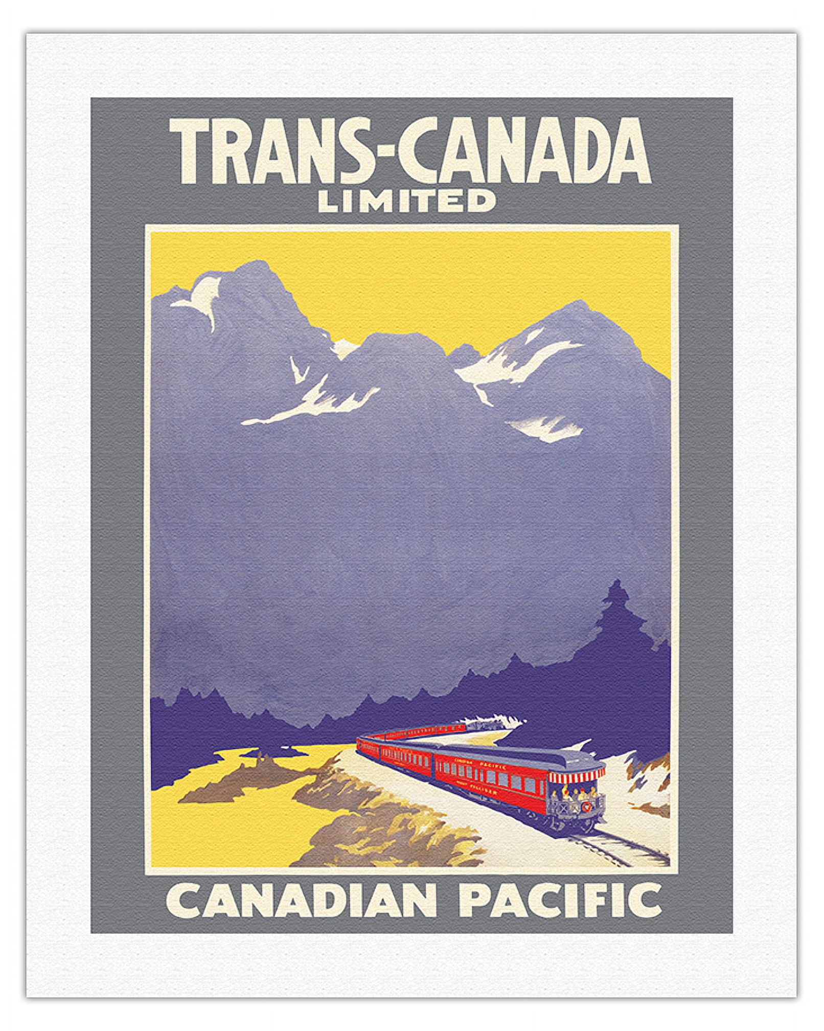 Trans-Canada Limited - Canadian Pacific Railway - Vintage Railroad ...