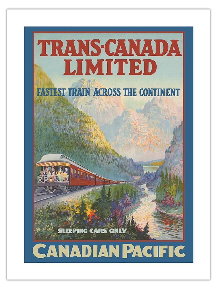Trans-Canada Limited - Fastest Train Across The Continent - Canadian ...