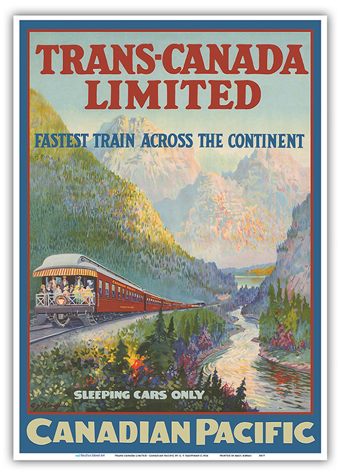 Trans-Canada Limited - Fastest Train Across The Continent - Canadian ...