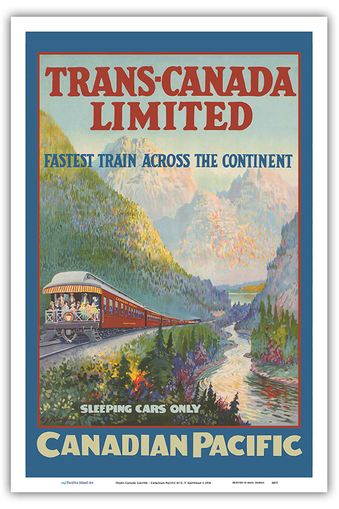 Trans-Canada Limited - Fastest Train Across The Continent - Canadian ...