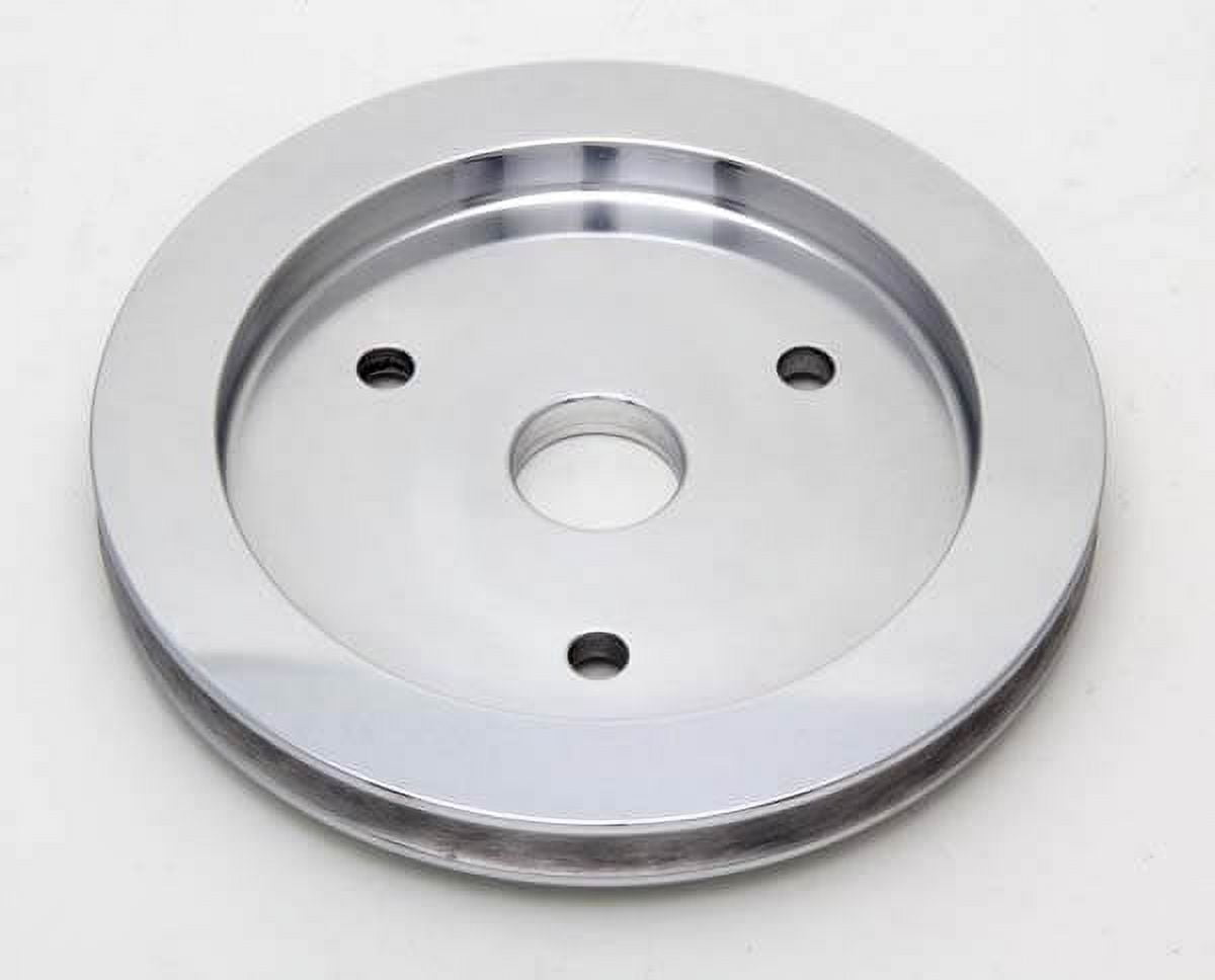 Trans Dapt 8892 BBC Polished Aluminum Pulley Single Lower Swp - Walmart.com